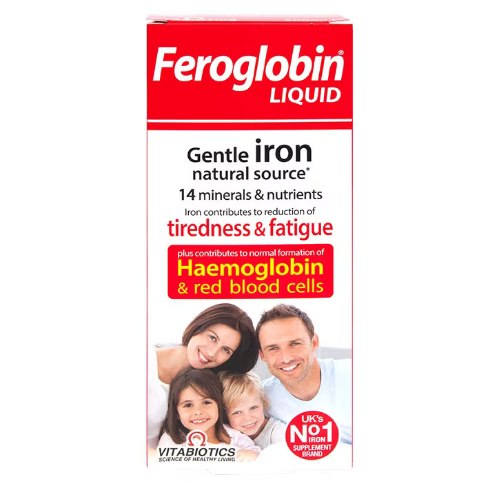 VITABIOTICS FEROGLOBIN LIQUID 500ML - HEMLOCK PHARMACY