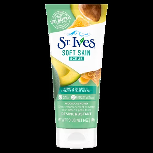 St. Ives Soft Skin Avocado & Honey Scrub 170gms - HEMLOCK PHARMACY
