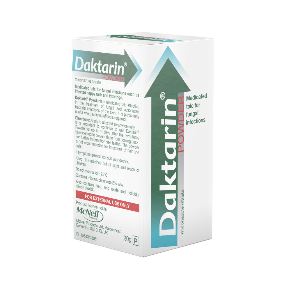 Daktarin (Miconazole) Powder 20g - HEMLOCK