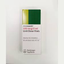 Atrovent nebulizer 500mcg/2ml vials (solution for inhalation) - HEMLOCK ...