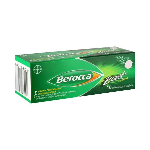 Berocca Boost 10 Effervescent Tablets - HEMLOCK PHARMACY