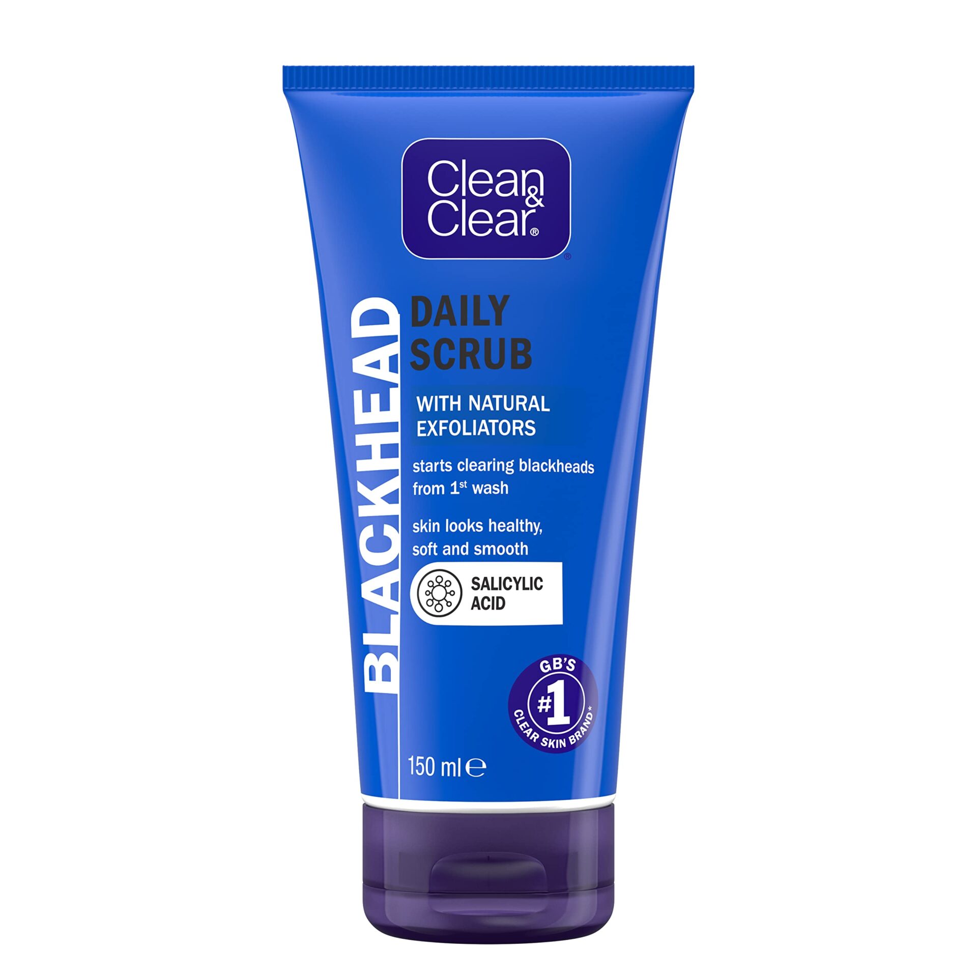Clean & Clear Blackhead Clearing Daily Scrub 150ml - HEMLOCK