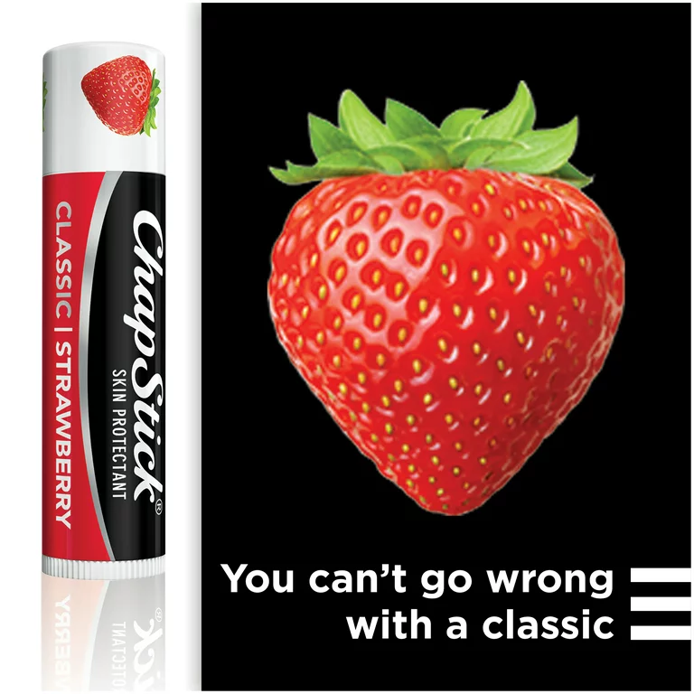 Chap Stick LipCare 4gms (U.S.A) (Classic Strawberry) - HEMLOCK PHARMACY