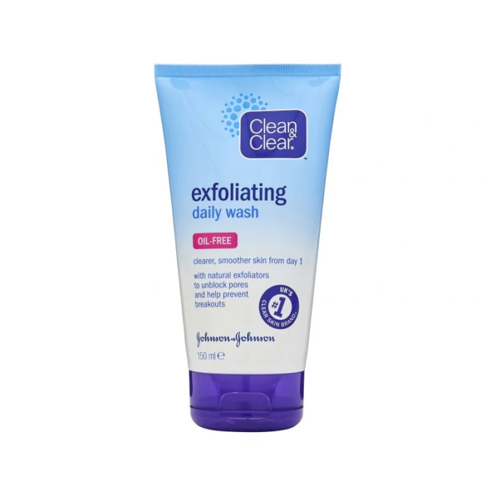 Clean & Clear Exfoliating Daily Wash 150ml - HEMLOCK PHARMACY