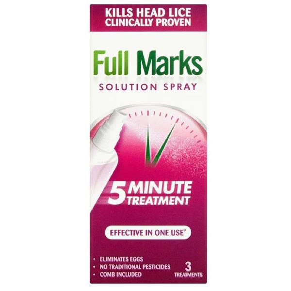 Full Marks Solution Spray 150ml - HEMLOCK PHARMACY