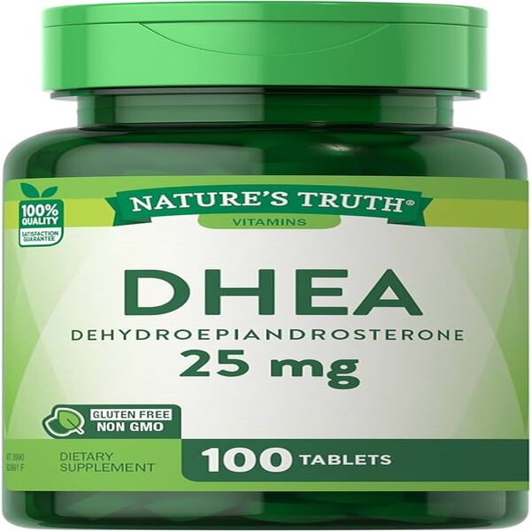 Nature's Truth DHEA 25mg veg tablets 100's - HEMLOCK PHARMACY