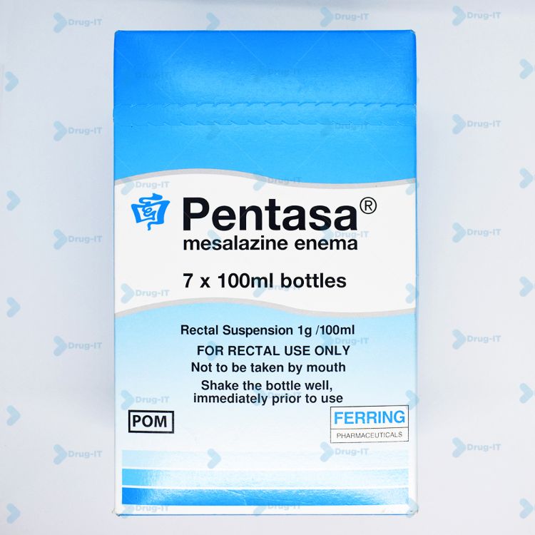 Pentasa 1g Enema 7's - HEMLOCK