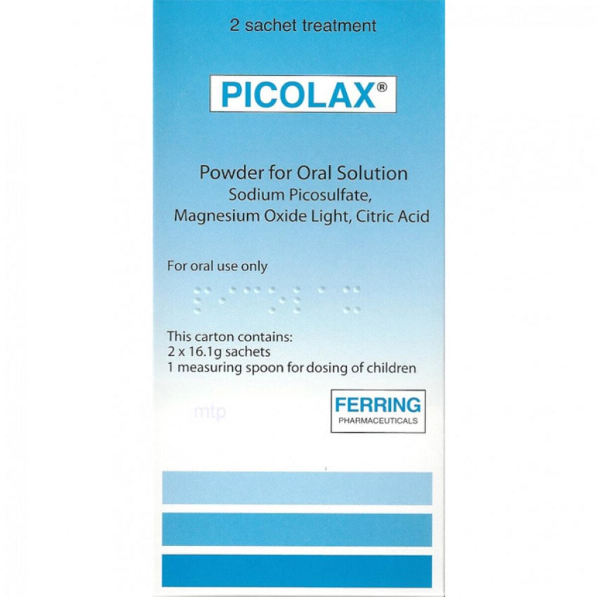 PICOLAX SACHETS 16G 2`S - HEMLOCK PHARMACY