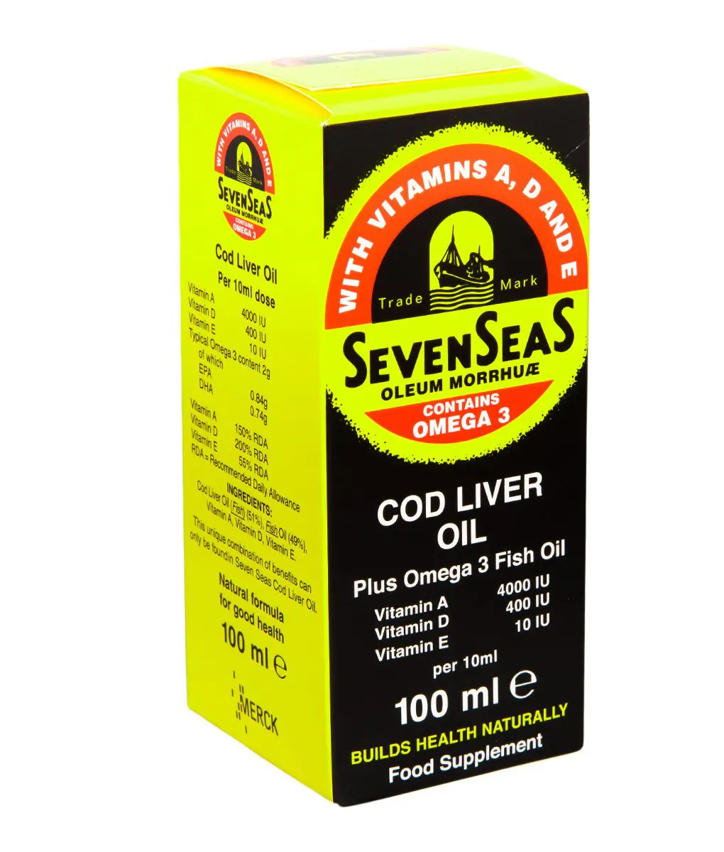 Seven Seas Cod Liver Oil Original Liquid 100ml - HEMLOCK PHARMACY