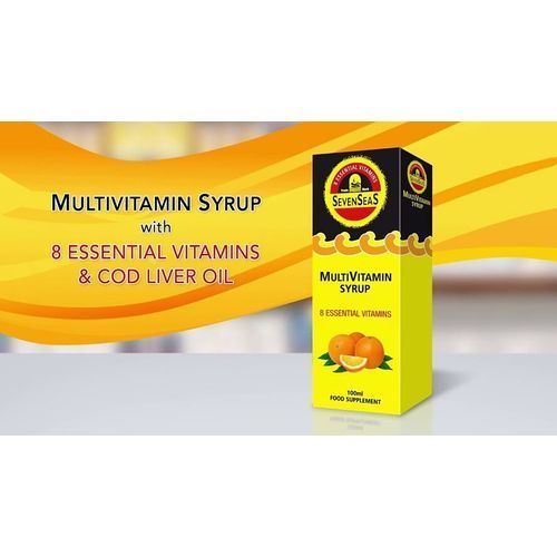 Seven Seas Multivitamin Syrup with Cod Liver Oil 100ml - HEMLOCK PHARMACY