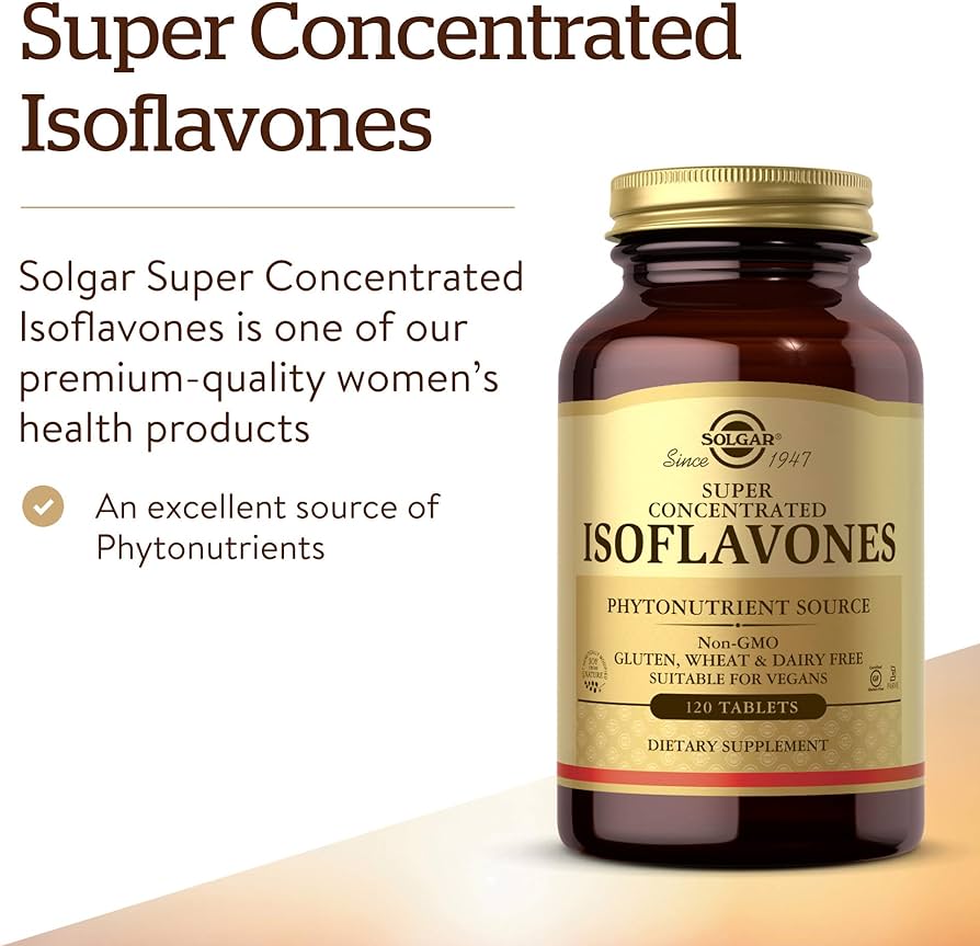 Solgar Isoflavones Super Concentrated Tablets 120's - HEMLOCK PHARMACY