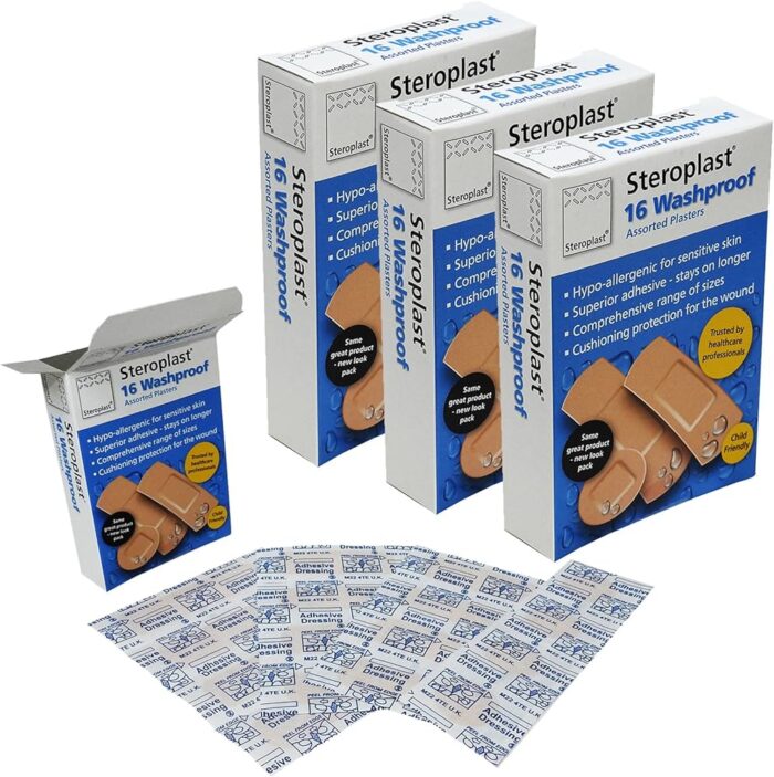 Steroplast Plasters Fabric Assorted 16's - HEMLOCK PHARMACY