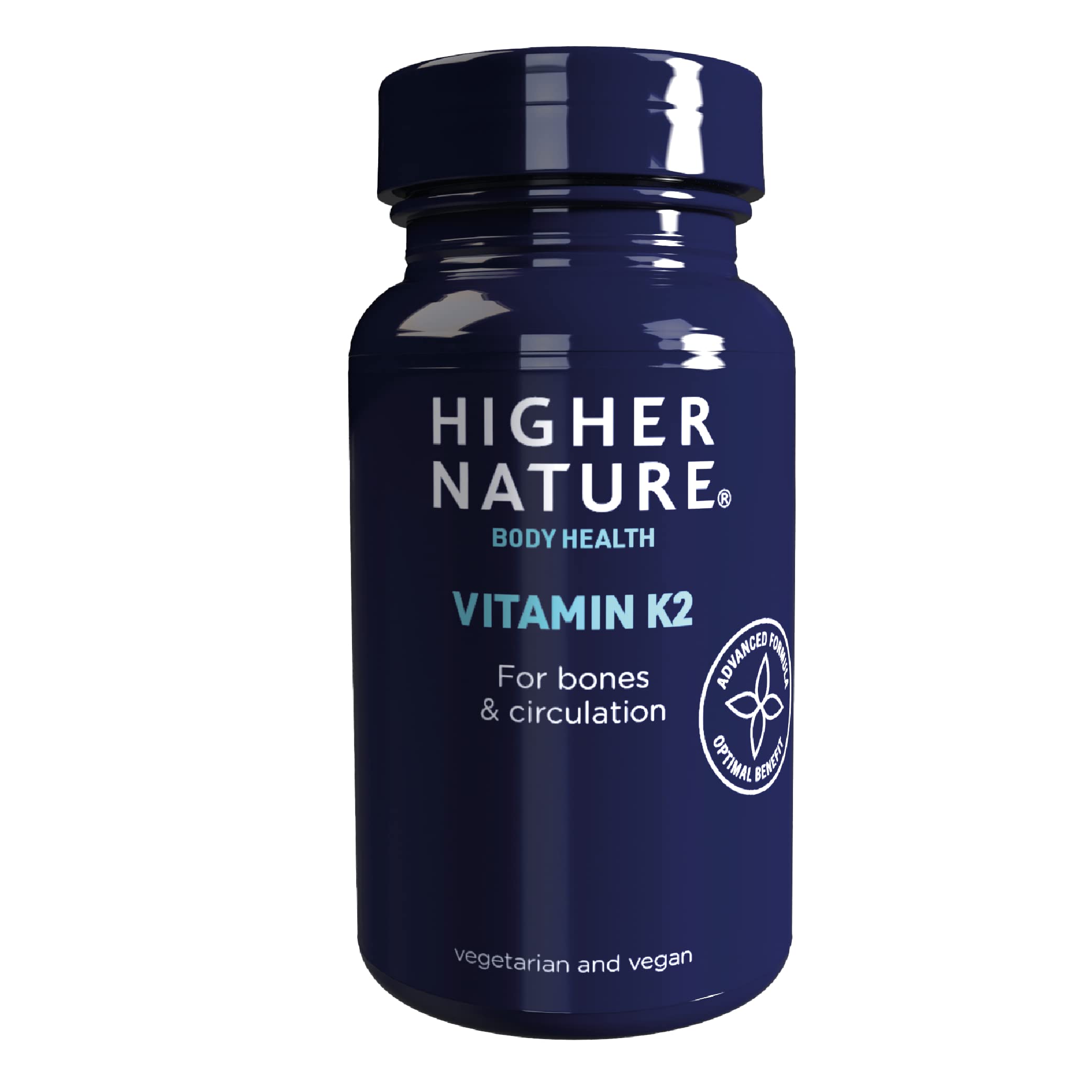 Higher Nature Energize Vitamin K2 MK7 Tabs 30's - HEMLOCK