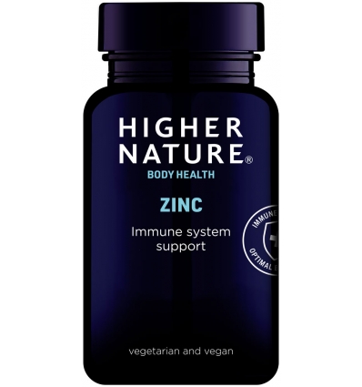 Higher Nature Zinc 20mg + Copper Tabs 90's - HEMLOCK PHARMACY