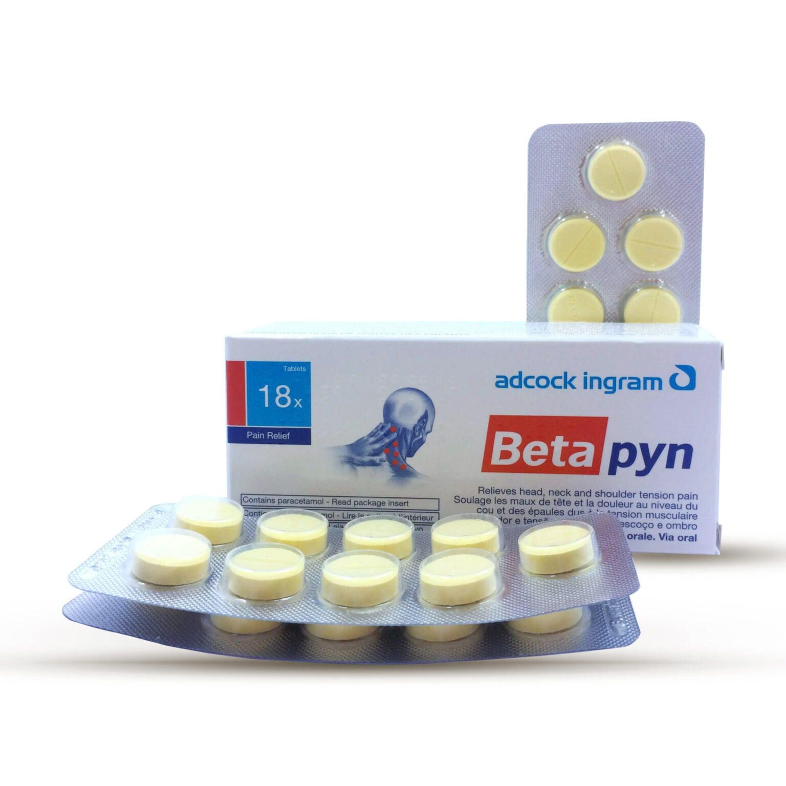 Betapyn Tablets 18's - HEMLOCK PHARMACY