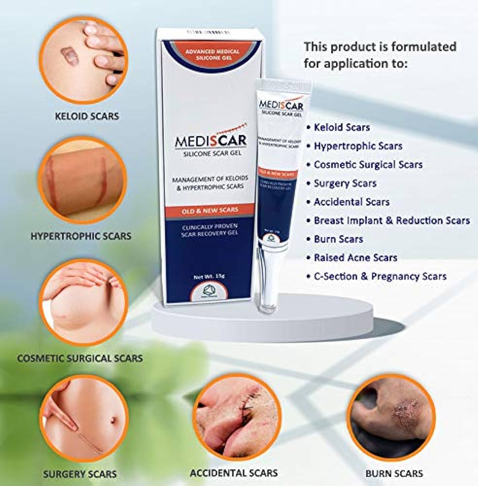 Mediscar Silicon Gel 15g - HEMLOCK