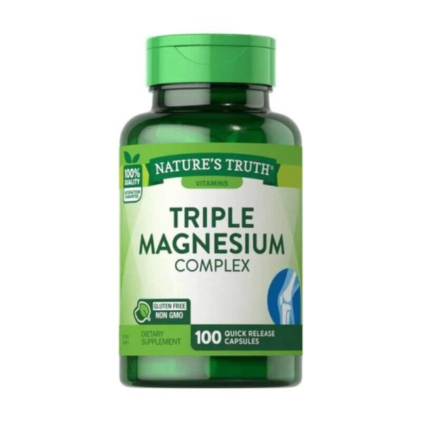 Nature's Truth Triple Magnesium Complex QR capsules 100's - HEMLOCK ...