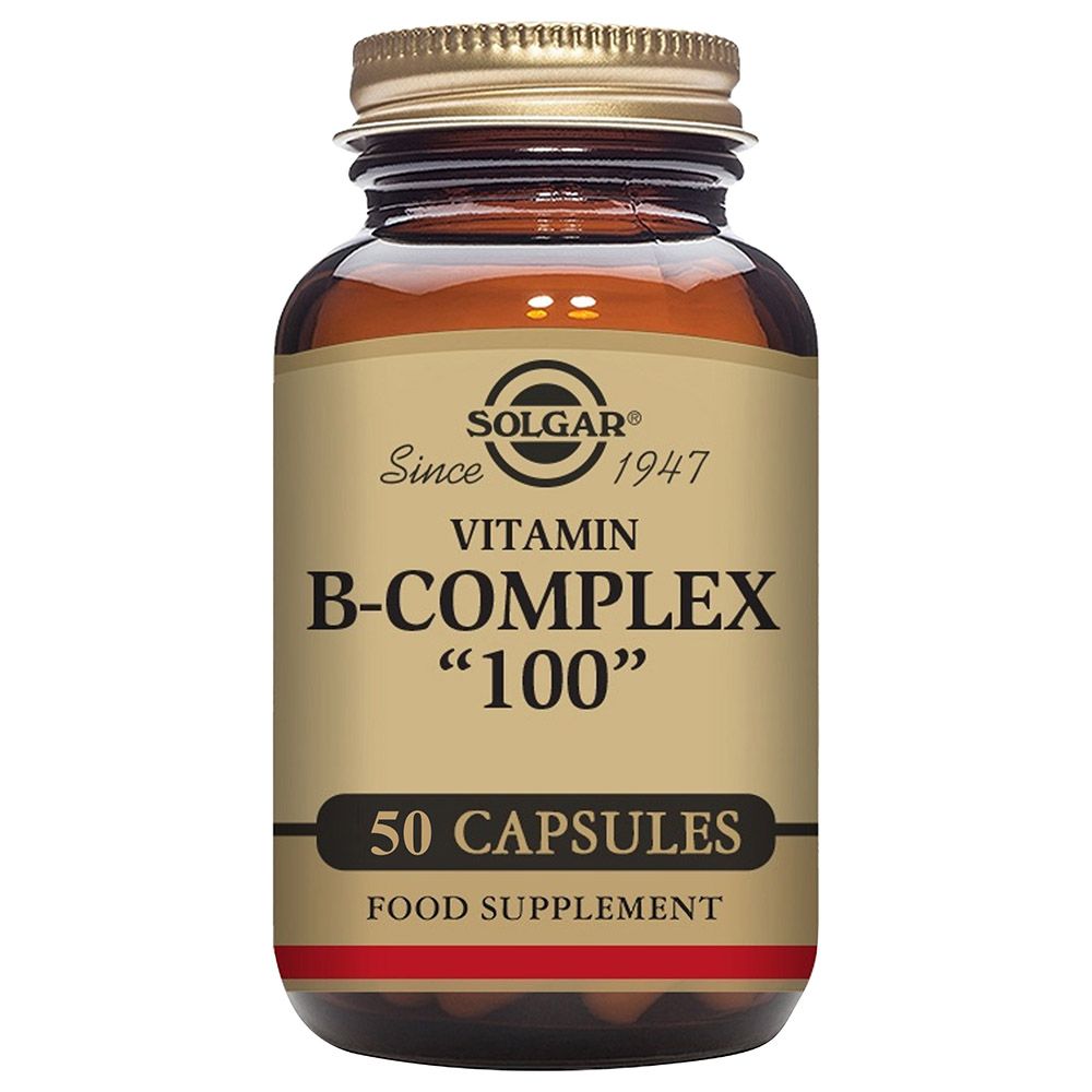 Solgar B-Complex “50” Vegetable Capsules - HEMLOCK PHARMACY