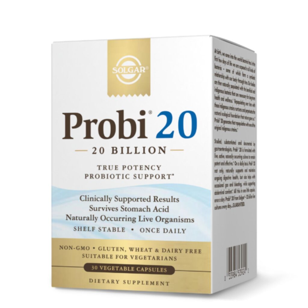Solgar Probi 20 Billion Vegetable Capsules 30's - HEMLOCK PHARMACY