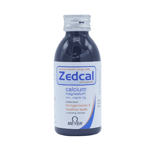 Zedcal Oral Suspension 200ml - HEMLOCK PHARMACY