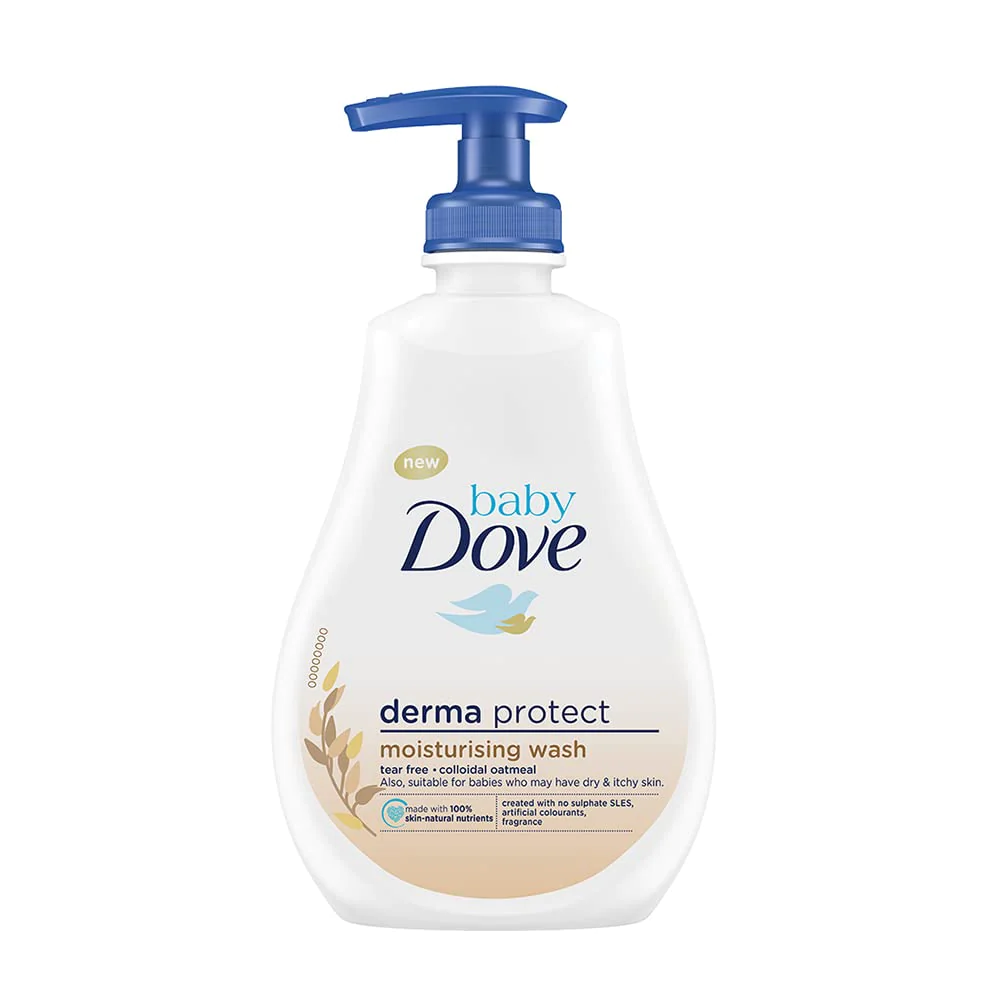 Dove BABY Derma Care Eczema Moisturising Wash 400ml - HEMLOCK PHARMACY