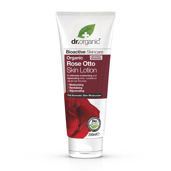 Dr Organic Rose Skin Lotion 200ml - HEMLOCK PHARMACY