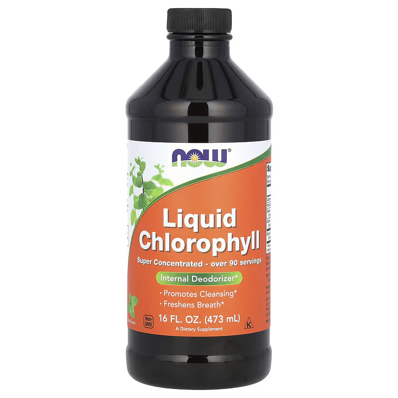 NOW Foods, Liquid Chlorophyll, Mint 473ml - HEMLOCK PHARMACY