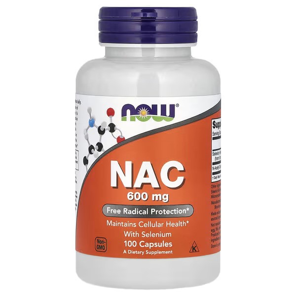 NOW Foods, NAC with Selenium, 100 Capsules - HEMLOCK PHARMACY
