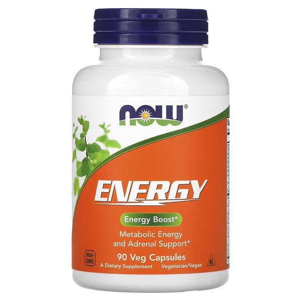 NOW Foods, Energy, 90 Veg Capsules - HEMLOCK PHARMACY