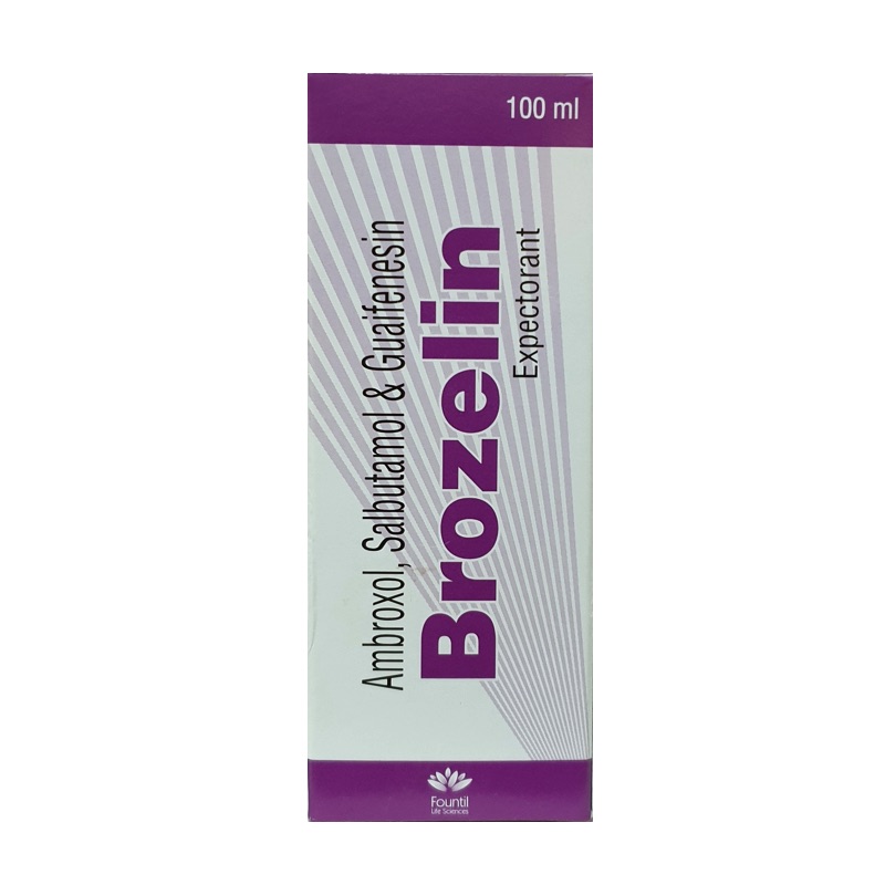 Brozelin Expectorant Syrup 100ml - HEMLOCK PHARMACY