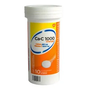 CA-C Sandoz 1000mg effervescent tablets 10's - HEMLOCK PHARMACY
