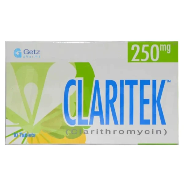 Claritek 250mg Tablets 10's - HEMLOCK PHARMACY