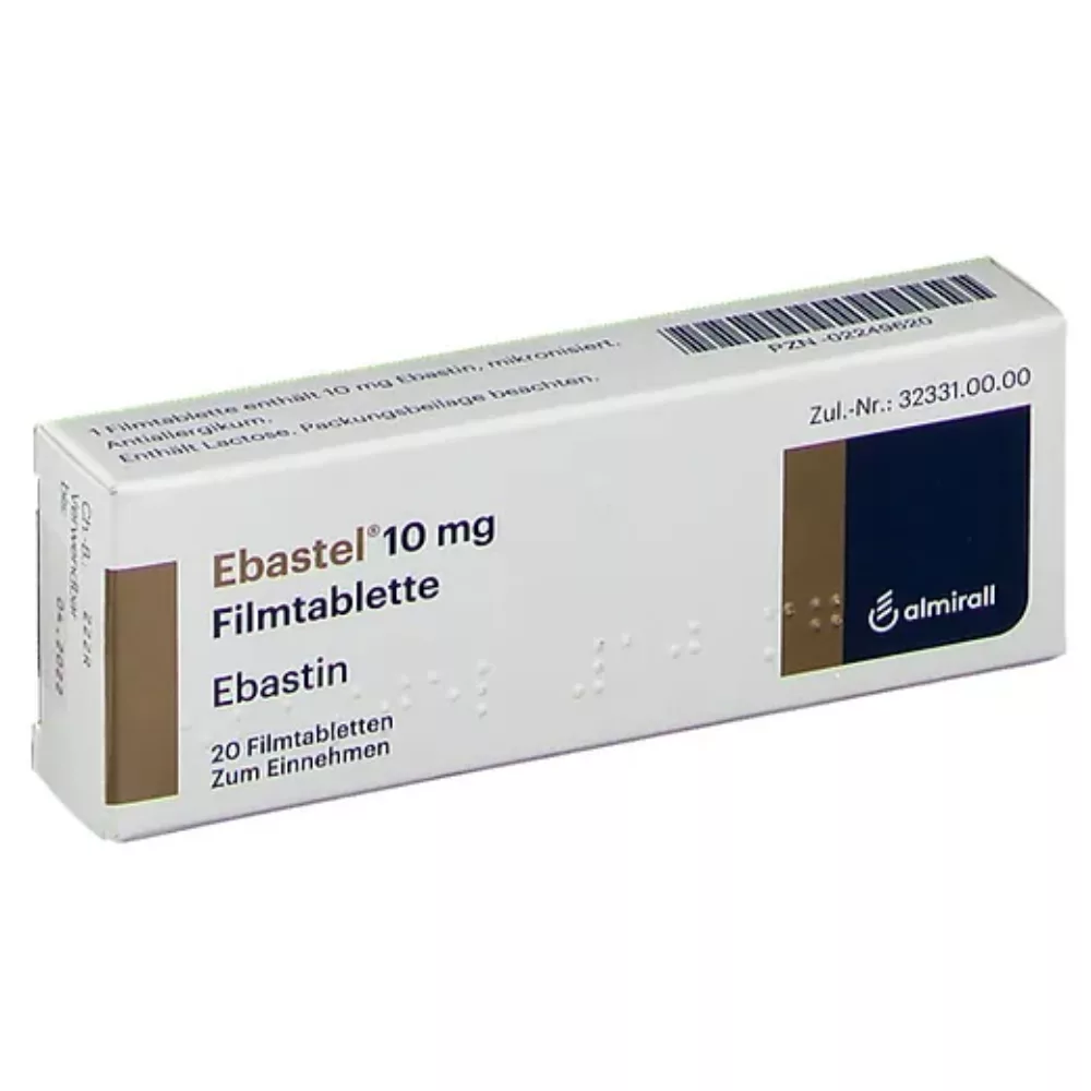 Ebastel Tabs 10mg 20`s - HEMLOCK PHARMACY