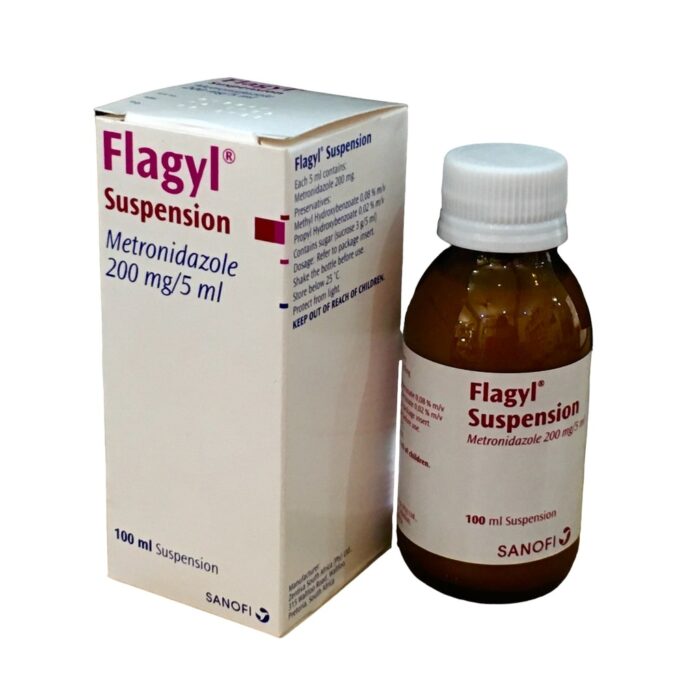 Flagyl Suspension 100ml - HEMLOCK PHARMACY