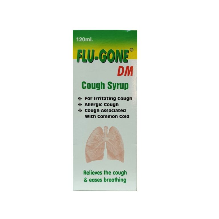 Flugone DM Cough Syrup 120ml - HEMLOCK PHARMACY