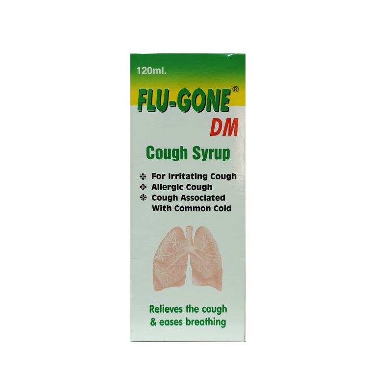 Flugone DM Cough Syrup 120ml - HEMLOCK PHARMACY