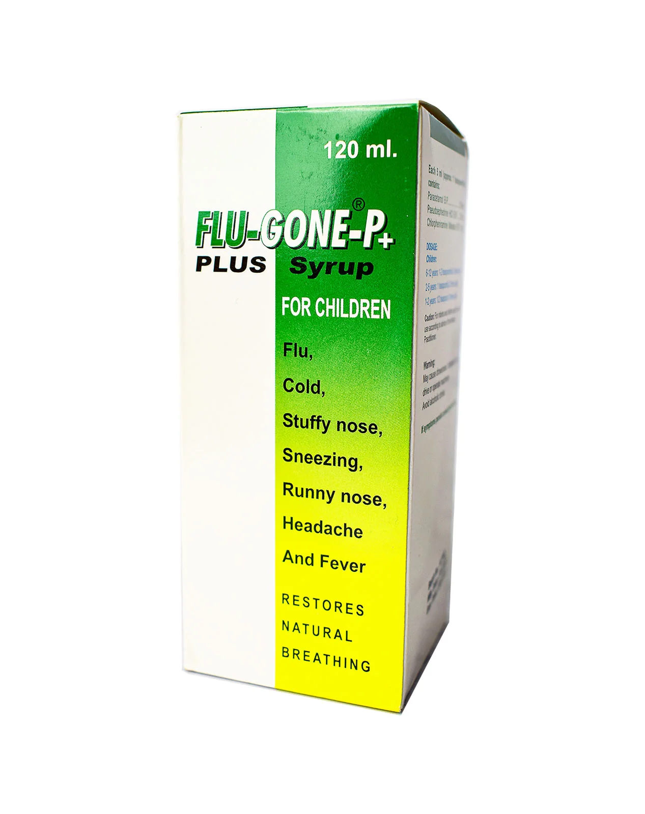 Flugone P+ Plus Syrup 120ml - HEMLOCK PHARMACY