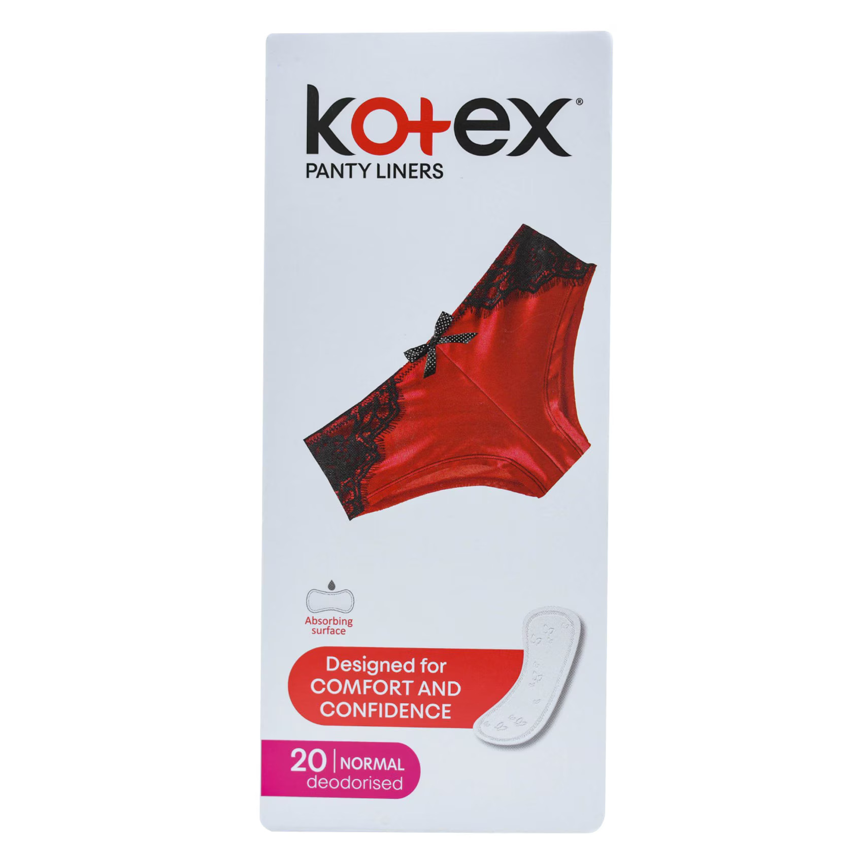 Kotex Panty Liners Deodorised 20's - HEMLOCK PHARMACY