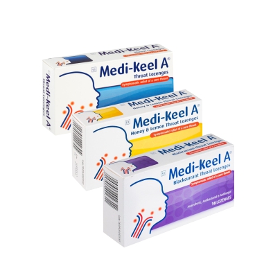 Medi-Keel A Throat Lozenges 16's (Assorted) - HEMLOCK PHARMACY