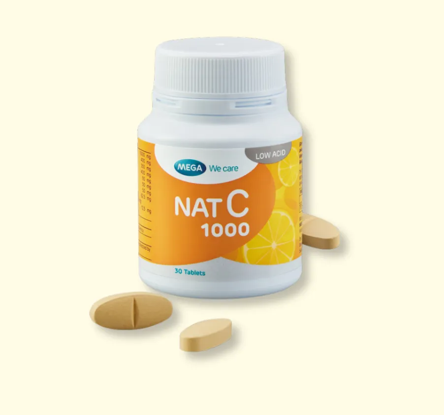 NAT C: High Strength Vitamin C 1000mg 30's - HEMLOCK PHARMACY