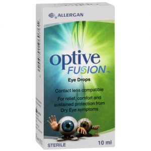 Optive Fusion Eye Drops 10ml - HEMLOCK PHARMACY