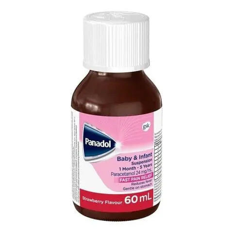 Panadol Baby & Infant Suspension 60ml - HEMLOCK PHARMACY