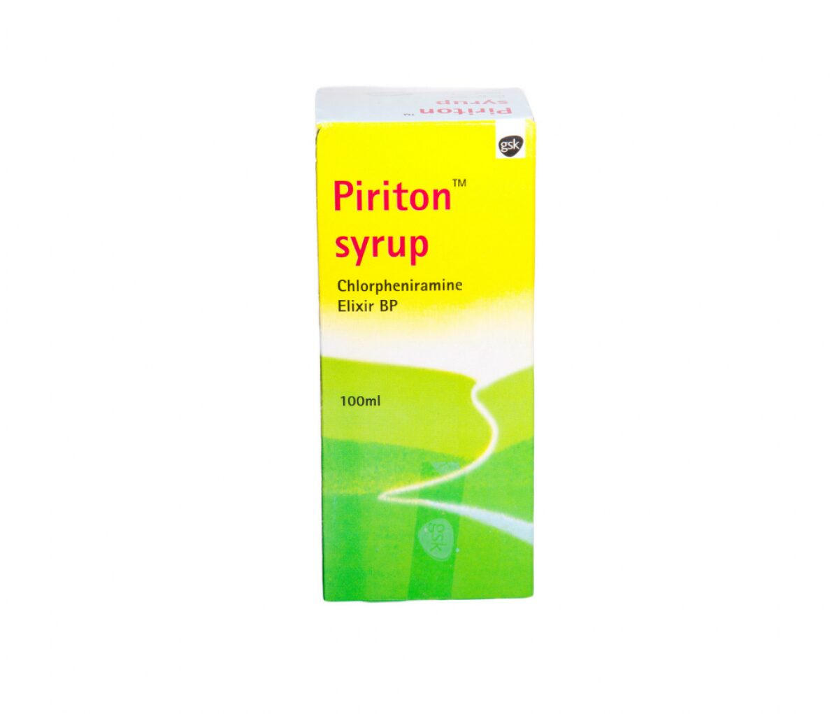 Piriton Syrup 100ml - HEMLOCK PHARMACY