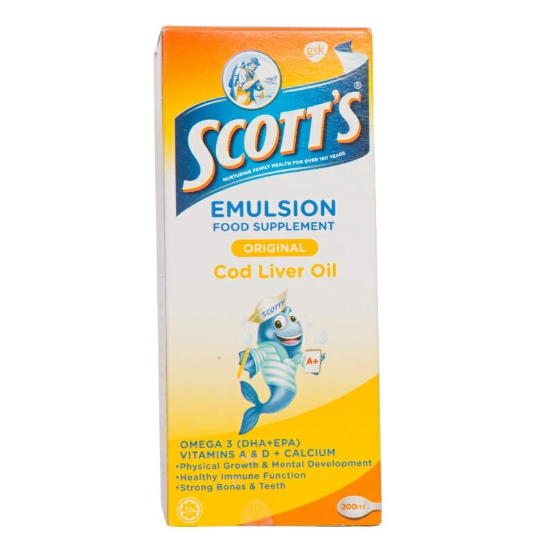 Scotts Emulsion Regular 200ml - HEMLOCK PHARMACY