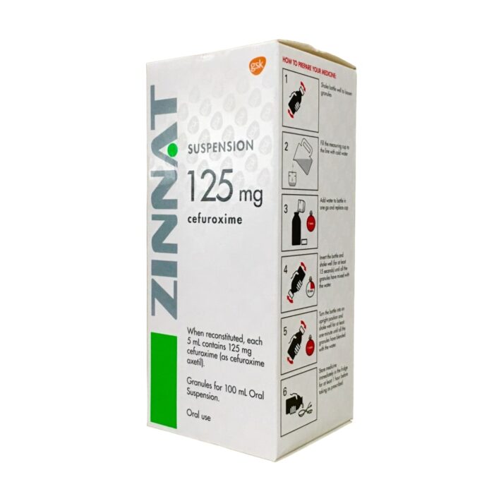 Zinnat Suspension 250mg/5ml 50ml - HEMLOCK PHARMACY