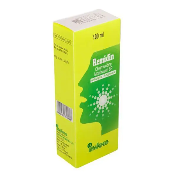 Remidin Mouthwash 100ml - HEMLOCK PHARMACY