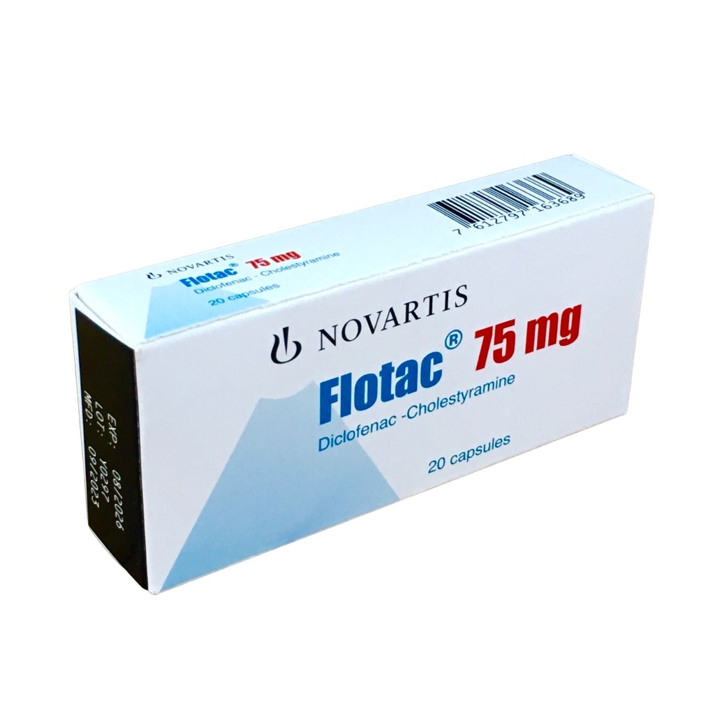 Flotac 75mg Capsules 20's - HEMLOCK PHARMACY