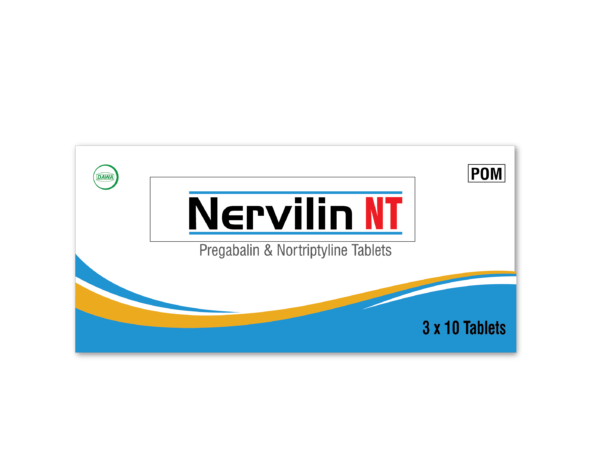 Nervilin-NT Tablets 30's - HEMLOCK PHARMACY
