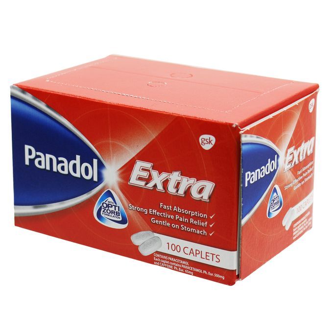 Panadol Extra Tablets 100's - HEMLOCK