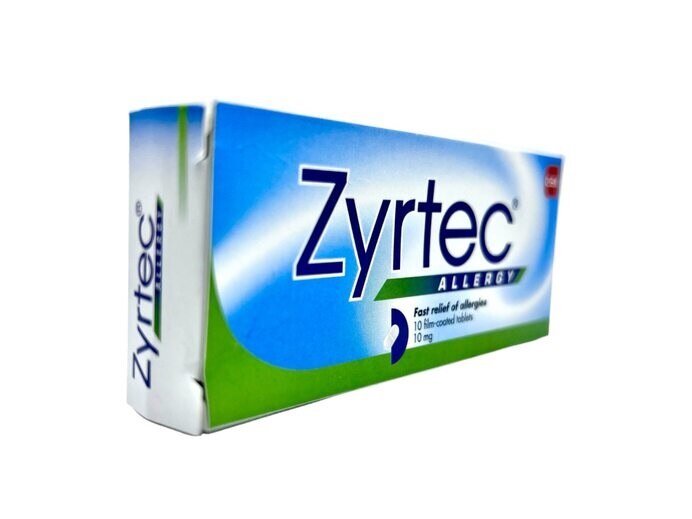 Zyrtec 10mg Tablets 30's - HEMLOCK PHARMACY